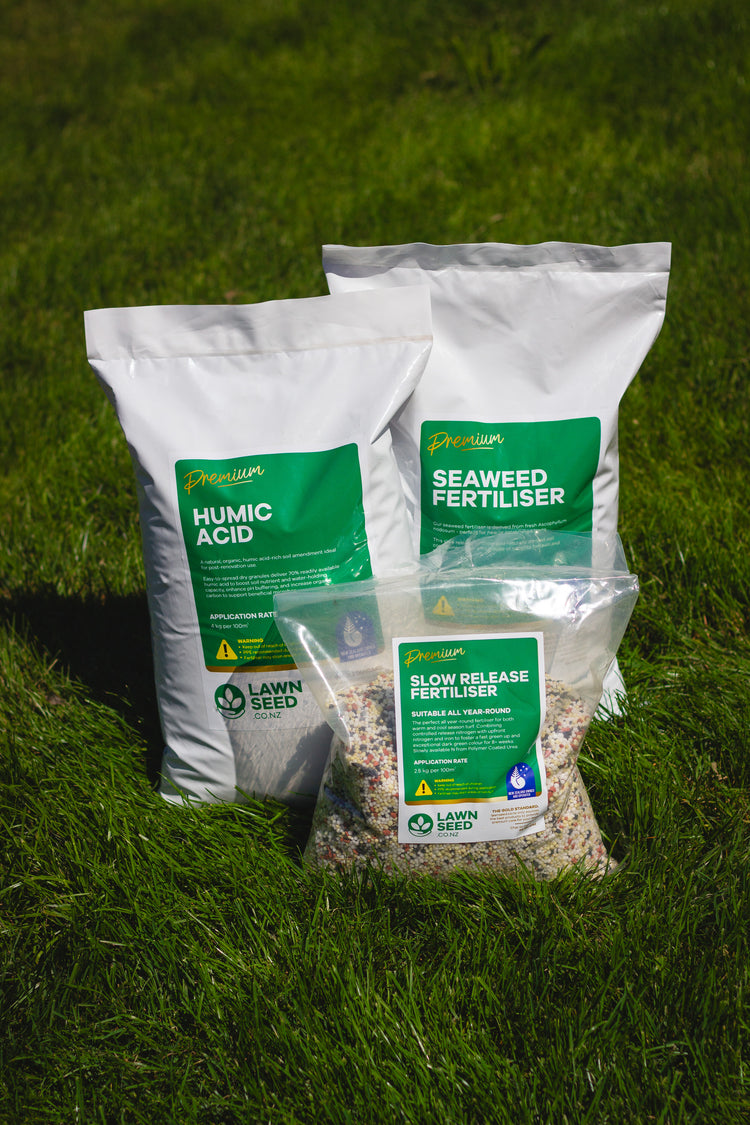 Lawn Lovers Bundle - Complete Lawn Care for Year-Round Green Grass ...