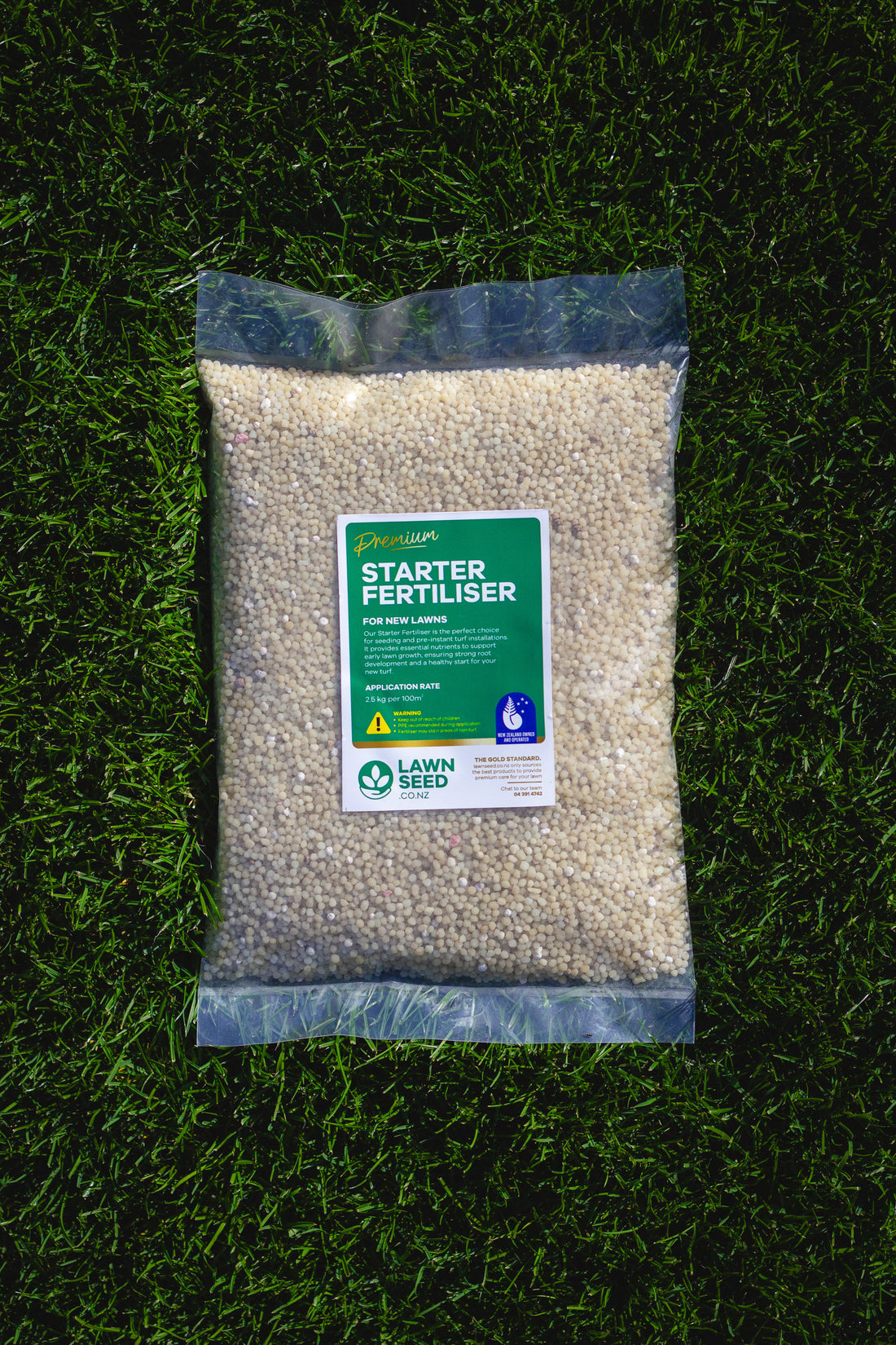 Starter Fertiliser - Rapid Root Development for New Grass – Lawn Pro ...